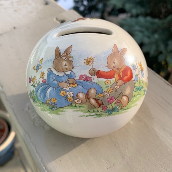 Royal Doulton | Other | Royal Doulton Round Bank Mr And Mrs Bunniekins ...